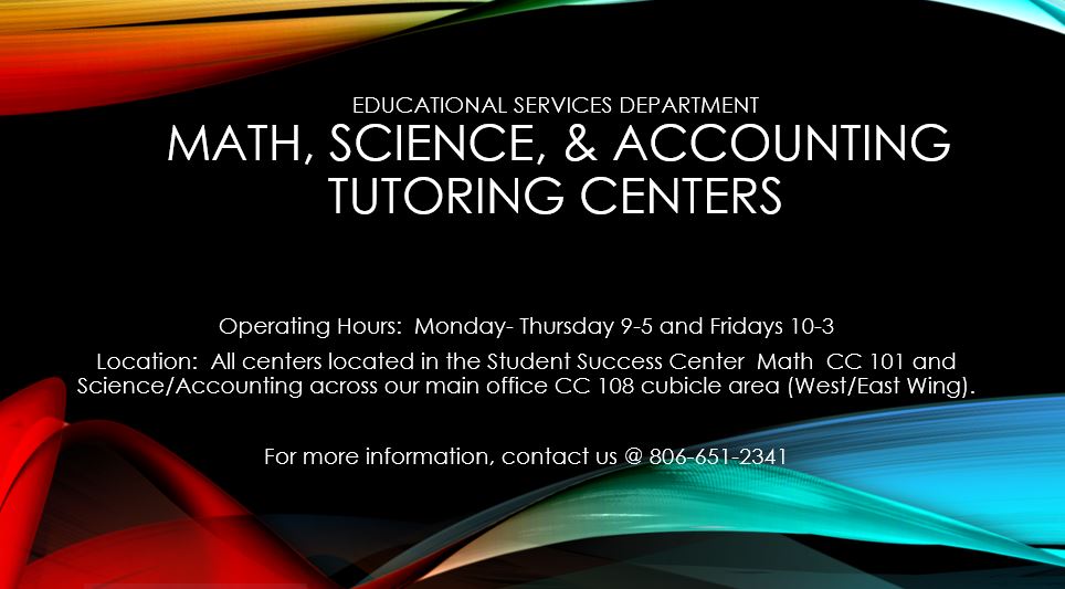 TAP-Tutoring Assistance Program | WTAMU