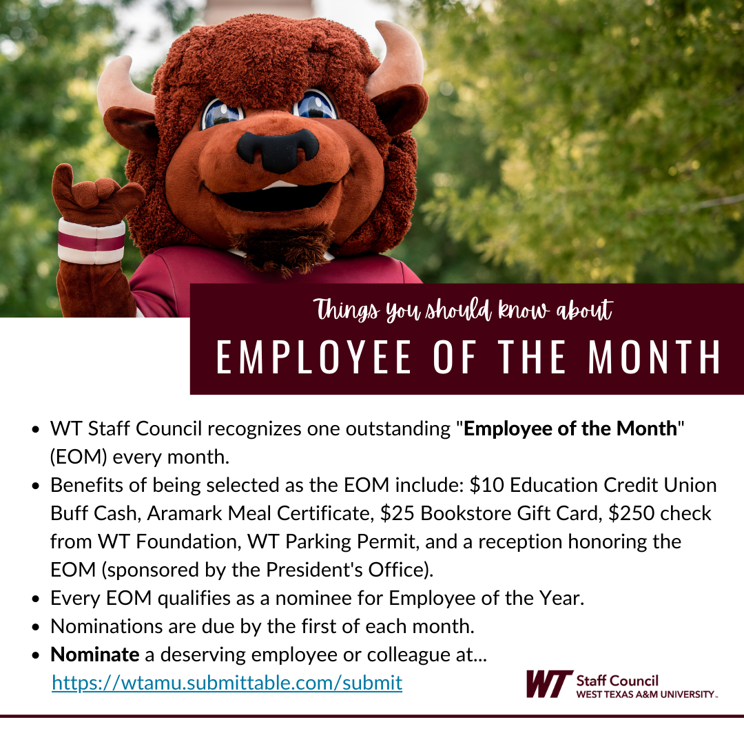 Awards & Recognition | WTAMU