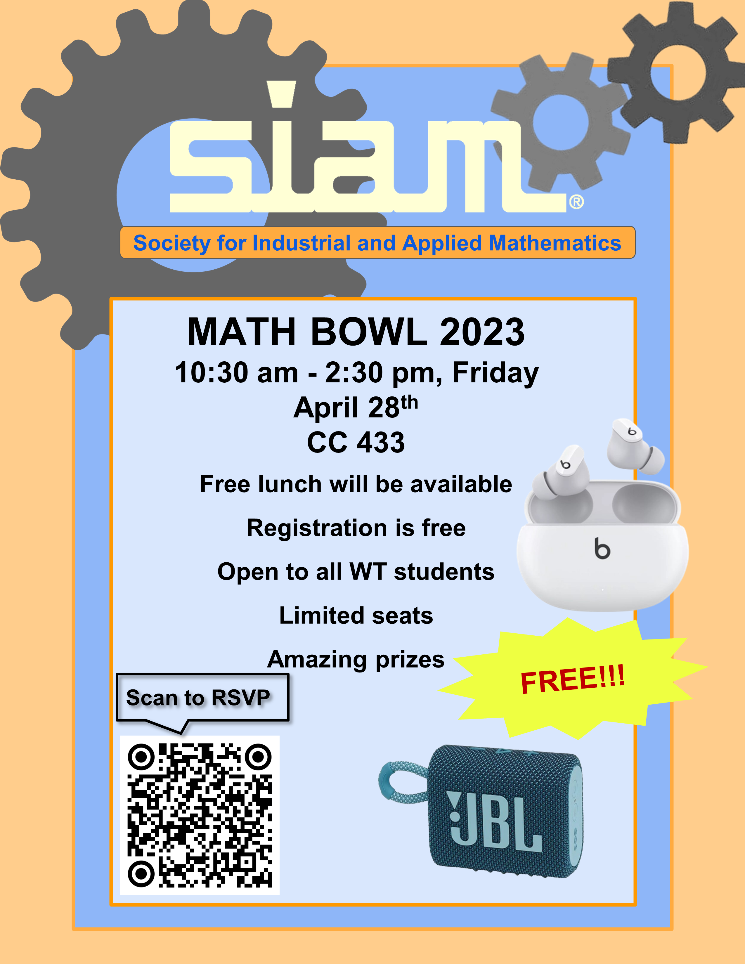 Society for Industrial and Applied Mathematics (SIAM) | WTAMU