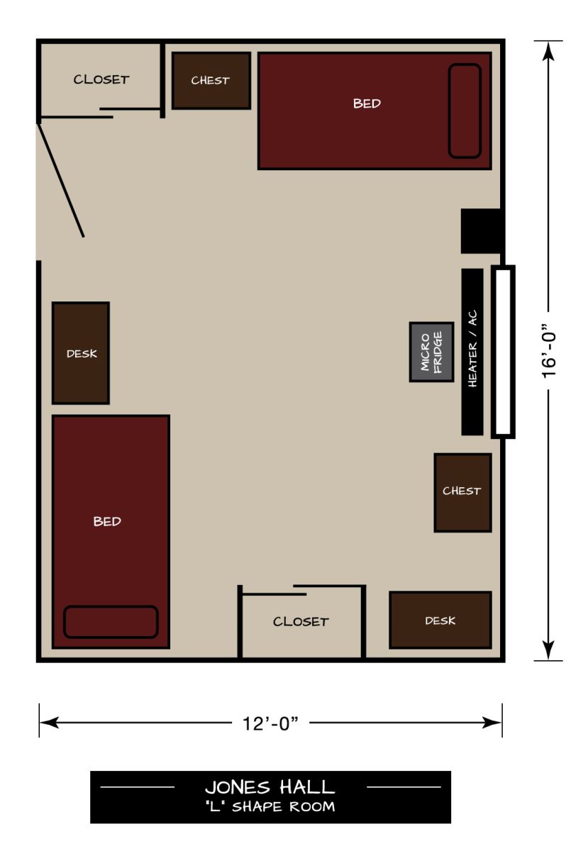 Residence Halls: Jones Hall | WTAMU